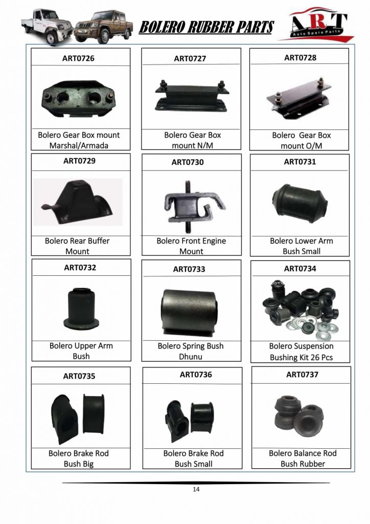 Mahindra Spare Parts – A R Trading