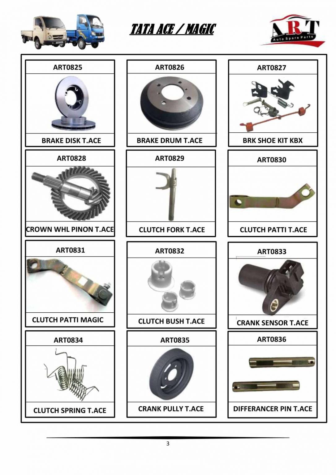 TATA Spare Parts – A R Trading